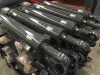 China Blue Gray Welded Hydraulic Cylinder 3500 PSI for Earth Moving Truck Crane for sale