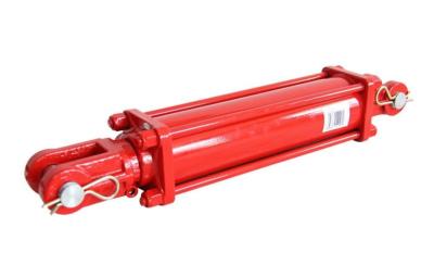 China Tractor Loader Hydraulic Cylinder Two Way Chrome Plated for sale
