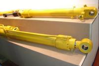 China 42CrMo4 Double Acting Tie Rod Hydraulic Cylinder Chrome Plating Surface Treatment for sale