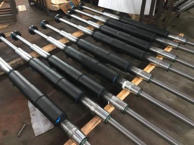 China Double Acting 2 Two Way 4.72 inch Telescopic Hydraulic Cylinder for sale