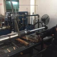 China Double Acting 2 Two Way 4.72 inch Telescopic Hydraulic Cylinder for sale