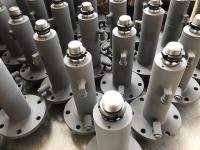 China 65mm Bore 1-68 Ton 17 Inch Stroke Hydraulic Steering Cylinder for Stone Cutting Equipment for sale