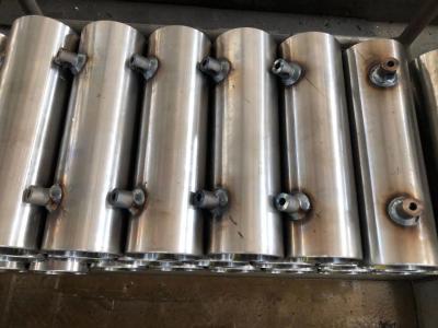 China 5000psi 2 X 12 Inch Stroke Hydraulic Steering Cylinder for sale