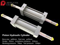 China Custom Double Acting Tie Rod piston Hydraulic Cylinder for sale