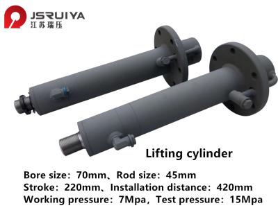 China Custom Made Agriculture Tractor Single Acting Lifting Hydraulic Cylinder for sale