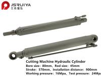 China Custom Made Stone Cutting Machine Welded High Pressure  Hydraulic Cylinders for sale