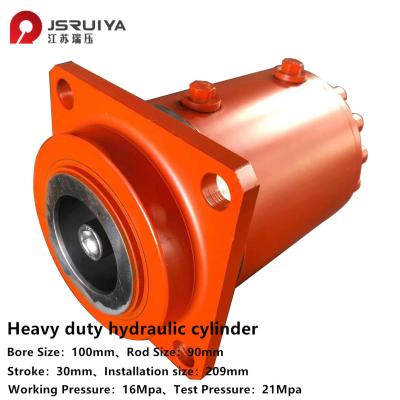 China Customized Heavy duty short stroke Plunger hydraulic cylinder for sale
