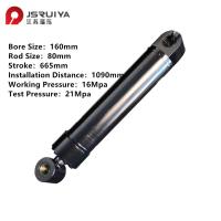 China Heavy Load Customized Hydraulic Cylinders 80mm Rod for sale