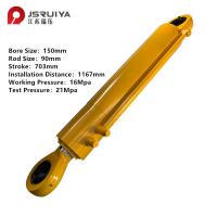 China OEM Welded Cross Tube Hydraulic Cylinder 150mm Bore 16MPa Heavy Duty for sale