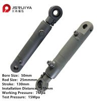 China Custom Piston Welded Hydraulic Cylinder 50mm Bore 130mm Stroke Heavy Duty for sale