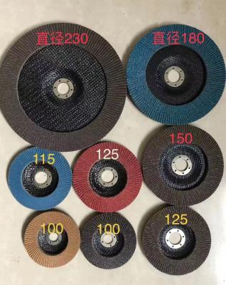 China 4 inch strength aluminium oxide rotary abrasive disks grinding disc rotary abrasive flap disc for sale