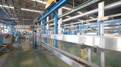 China Photovoltaic Wire String Extrusion One-Step Production Line 250m/min for PV Cable Insulation Sheath for sale