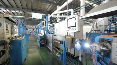 China Photovoltaic Wire String Extrusion One-Step Production Line 250m/min for TUV UL Cable for sale