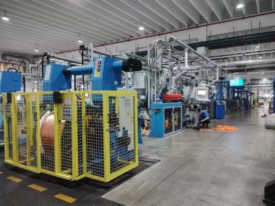 China High-Speed Cable Extrusion Line for 1.5mm-20mm Conductor Wires with 200m/min Production Capacity for sale