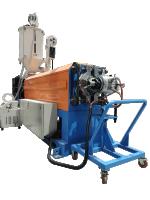 China Plastic Cable Extruder 20-200mm Screw Diameter 15-150rpm Speed 3-160kW Power for sale