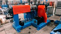China Silicone Rubber Extrusion Machine with AC Variable Frequency Drive, 38CrMoAlA Alloy Steel Screw and Barrel, and Precision Ground Gearbox for sale