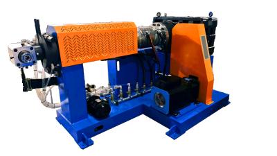 China Silicone Rubber Extrusion Machine with AC Variable Frequency Drive, 38CrMoAlA Alloy Steel Screw and Barrel, and Precision Ground Gearbox for sale