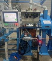 China Silicone Rubber Extrusion Machine with AC Variable Frequency Drive, 38CrMoAlA Alloy Steel Screw and Barrel, and Precision Ground Gearbox for sale