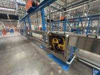 China 1.8 m Cable Cooling Trough with Water Immersion Cooling and SUS304 Stainless Steel for Industrial Use for sale