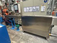 China 4m Movable Spray-Type SUS304 Stainless Steel Cable Cooling Trough with Warm Water Immersion for sale