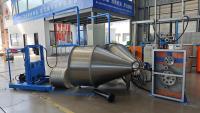 China Double-Station Stainless Steel Pay Off Machine with 1200 m/min Speed for Continuous Wire Production for sale