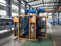 China Gantry Type Traversing Take-up Machine with Automatic Cable Winding Shaft-less Reel Clamping and AC Variable Frequency Drive for sale