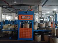 China Flower Pattern Barrel Take-up Machine with S7-1200 PLC Control System and 80 - 600 m/min Take-up Speed for Wire Extrusion for sale