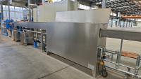 China Movable Hot Water Cooling Trough with SUS304 Stainless-Steel Construction and Mother-and-Daughter Tank Structure for Automatic Water Replenishment for sale