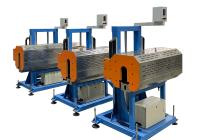 China 2-Meter Electric Vulcanizing Oven with Pneumatically Liftable Heating Chamber and Stainless-Steel Heating Elements for sale