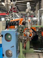 China 80mm Main Extruder and 50mm Auxiliary Extruder High-Speed Cable Extrusion Line for Wire and Cable Co-Extrusion for sale