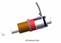 China Oil Free Lubrication Shaft Seals for Marine Applications Radial Bearing Direction for sale