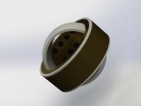 China Water Lubrication Rod End Joint Bearing For Hydro Bearing In Water Conservancy Machinery for sale