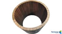 China Custom Bushing Industrial Self Lubricating Wood Shaft Bearing Customized Request for sale