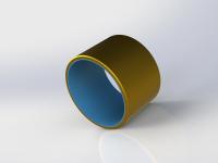 China Radial Bearing for Hydro-Turbine Water-Lubricated Elastomeric Polymer Alloy Composites for sale