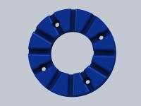 China Customization Elastomeric Polymer Bushing Material Thrust Bearing for Customized Pump for sale