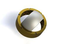 China Elastomeric Polymer Water-Lubricated Bearings, Wear-Resistant, for Hydropower, Pumps, Marine, and Industrial for sale