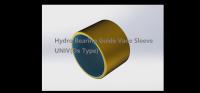 China Radial Bearing For Elastic Polymer Turbine Guide Water Lubricated Wear-Resistant OEM for sale