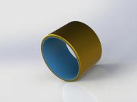 China UNIV Blank Material Used in Pump Hydro Bearing Bushing Replacement to THORDON THORPLAS for sale