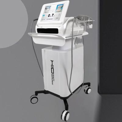 China 7D Focused Ultrasound Portable 7D Hifu Body Slimming Skin Tightening Anti-Wrinkle Machine With 7 Cartridges for sale