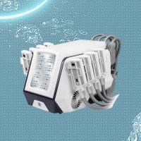 China 220V Ems Body Sculpting Machine , Cellulite Treatment Machine With 8 Pcs Cryo Pads for sale