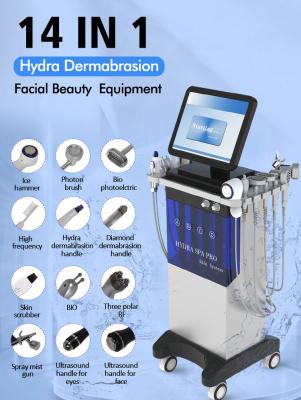 China Diamond Tip Hydrodermabrasion/ Spray Mistgun/ Bio/ Rf/ Oxygen Jet Peel/ Pdt for sale