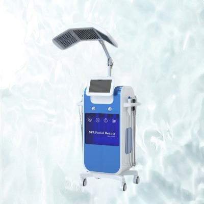 China 2022 Skin Care Machine Latest Multi-Functional Hydradermabrasion  Ultrasonic Handle Skin Scrubber Pdt for sale