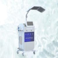 China Hydrodermabrasion Diamond Tips Spray Mist Gun  Bio  Oxygen Injector Ultrasonic Handle Skin Scrubber Pdt for sale