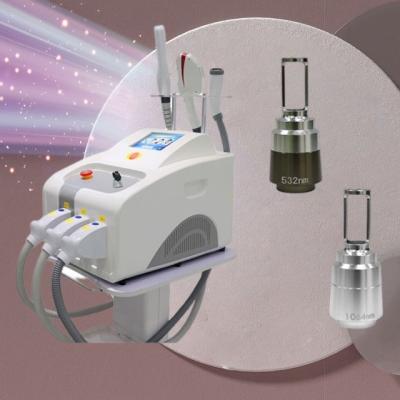 China 3 In 1 Beauty Salon Machine Multifunction Dpl Rf For Tattoo Removal Skin Rejuvenation for sale