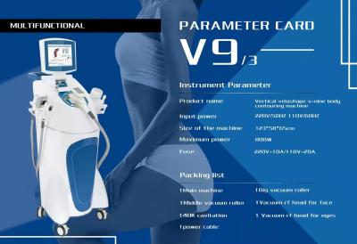 China 4 Handles Slimming Cavitation Machine ,  Body Contouring Machine OEM for sale