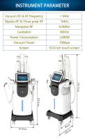China Ultrasound  Body Slimming Machine 40k Cavitation Vacuum For Face Lifting for sale