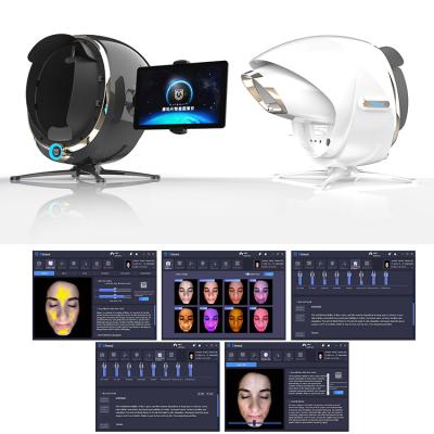 China 7 In 1 Portable Skin Analysis Machine , 6D Skin Analyzer Magic Mirror Multipurpose for sale