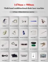 China 980 Nm Diode Laser High Frequency Vascular Removal Machine For Beauty Salon for sale