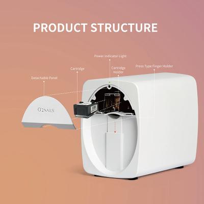 China Creative 3D Nail Printer Automatic Digital 21cm Mini Size With Touch Screen for sale