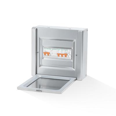 China Stainless Steel Household Electrical Enclosure Switch Circuit Breaker Box 8 Way IP55 for sale